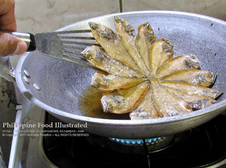 Philippine Food Illustrated: danggit flower