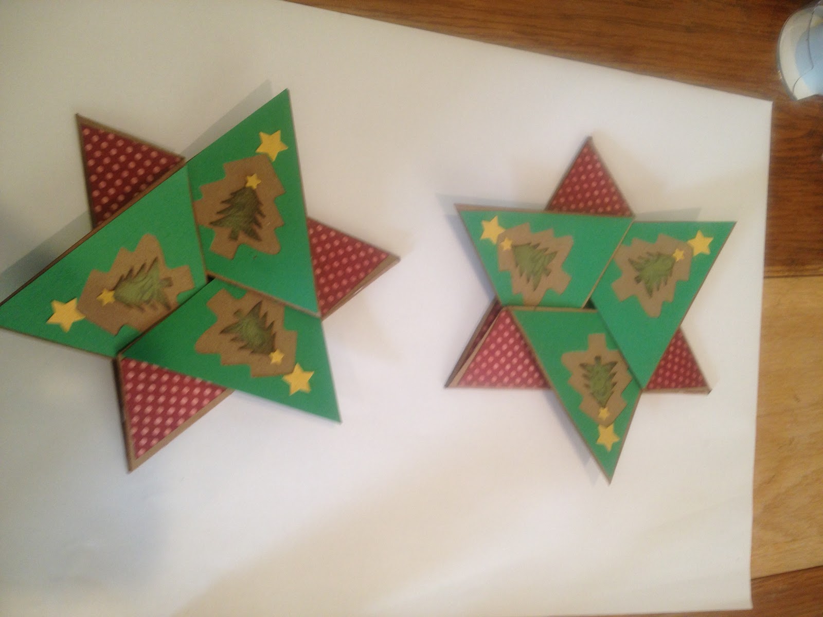 StampGirlCreates By Nola: Star Card for Christmas