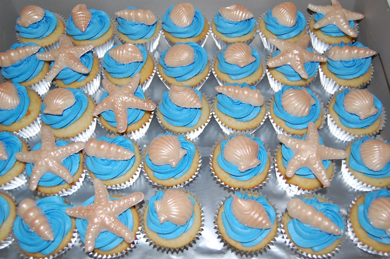 CUSTOMISED CAKES BY JEN: chocolate seashells