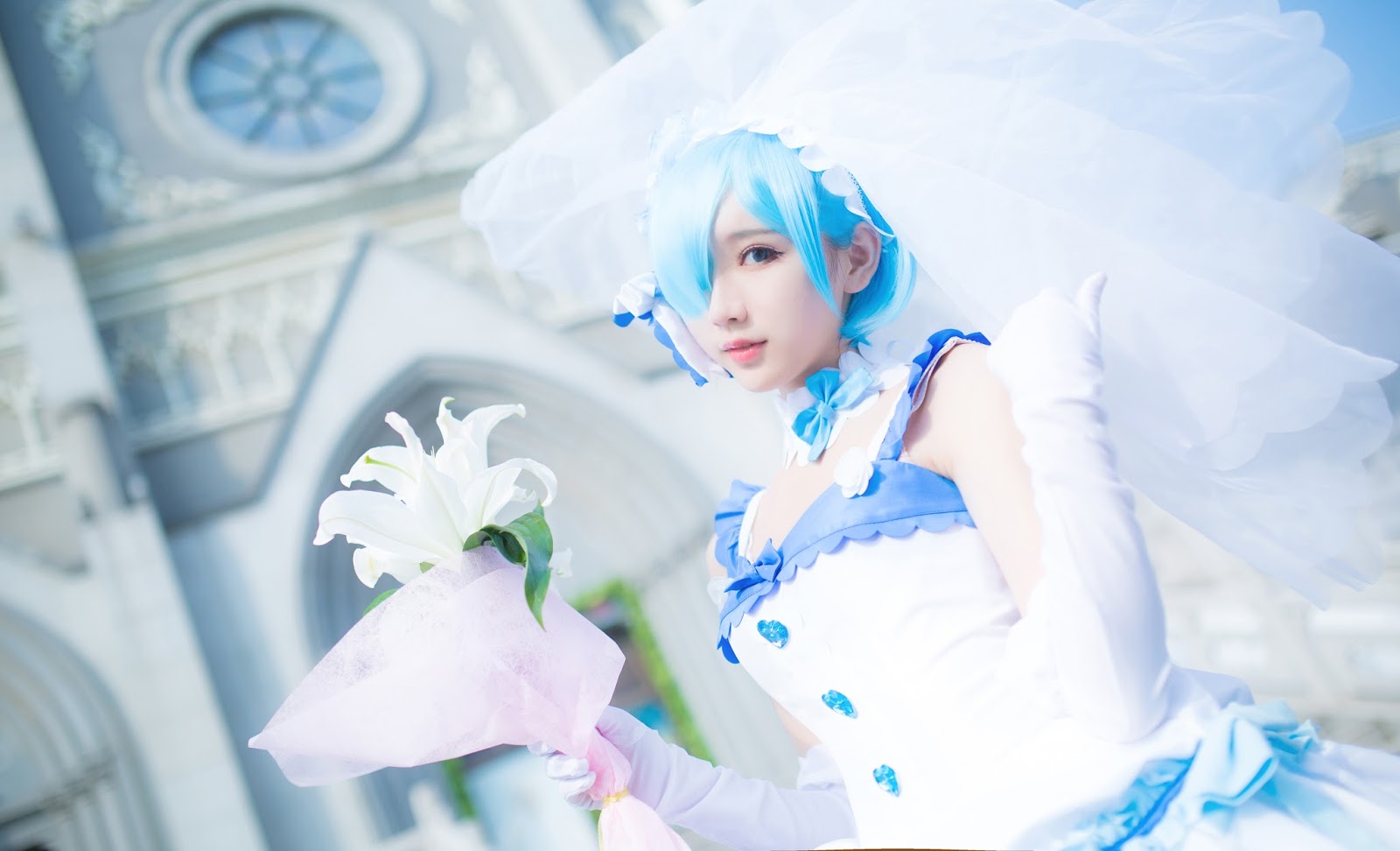 Cosplay Rem Anime Re: Zero kara Hajimeru Isekai Sekaitsu dalam Balutan ...
