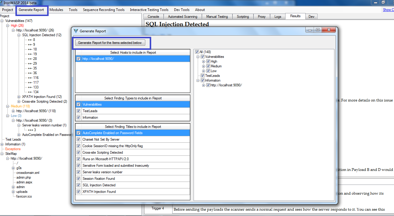 QA Zone: IronWASP Tool Usages: Introduction