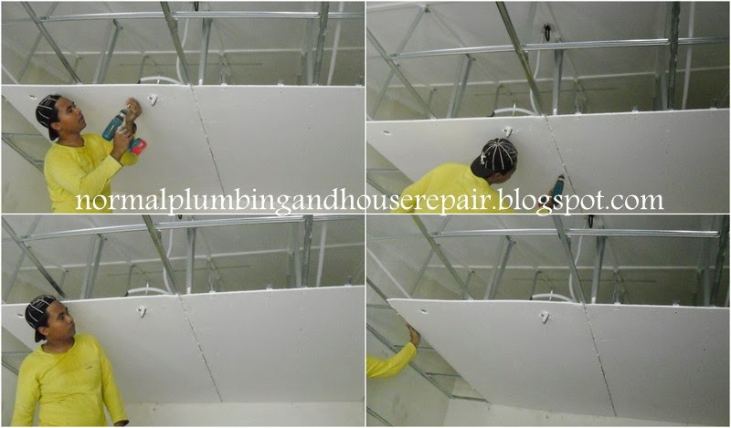 NORMAL PLUMBING: MEMASANG PLASTER SILING DI TAMAN HARMONI, SERI ...