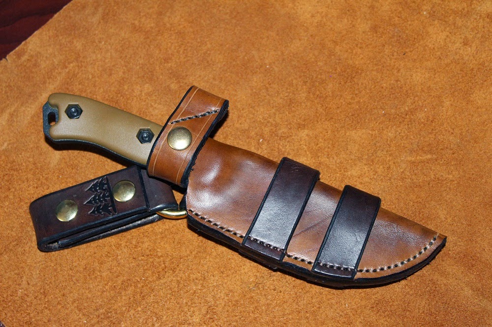 Black Forest Bushcraft: Multi Carry Scout Sheath for a Ka-bar BK16