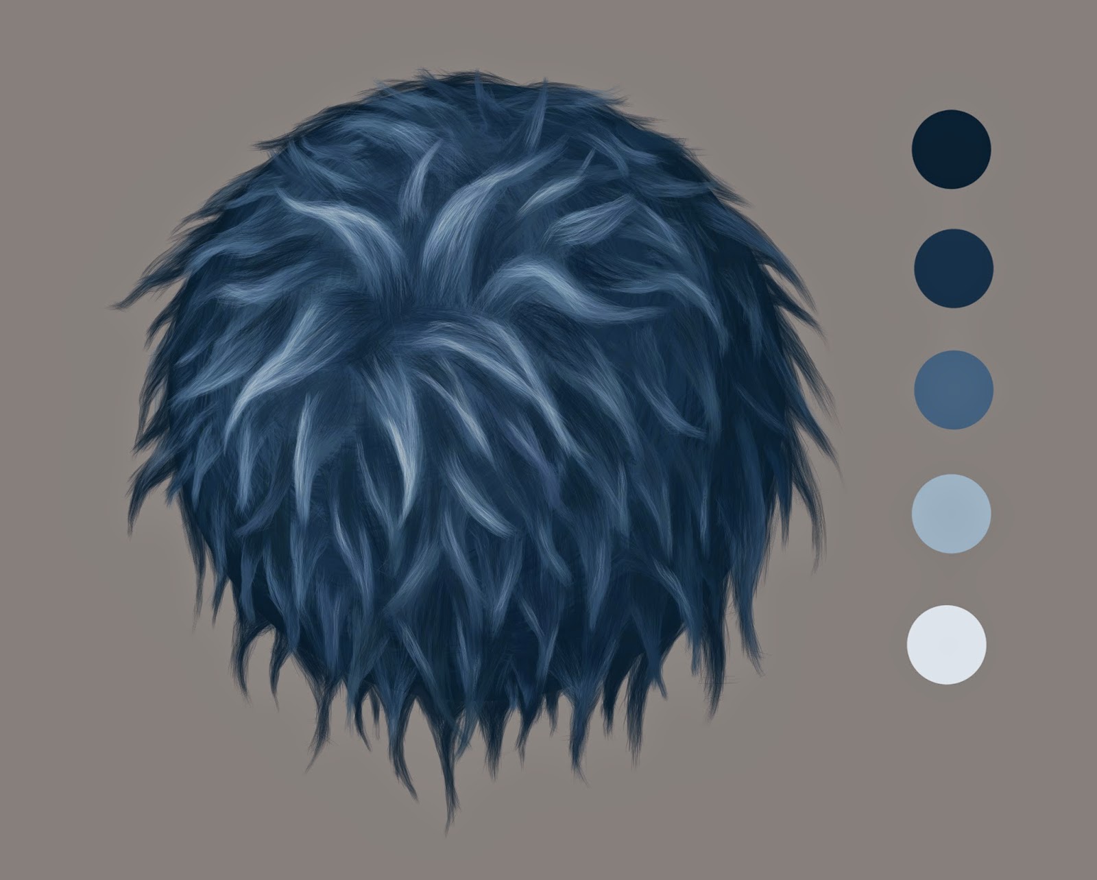Russtiel: How I Paint Fur Tutorial
