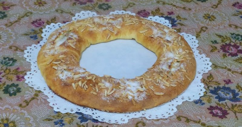 Què hi ha de postres?: Tortell de massapà sense gluten, reis 2017