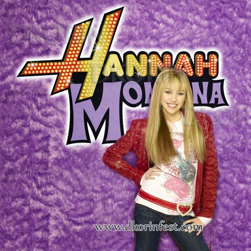 dkorinfest: Hannah Montana - Painel festa infantil banner display toten mdf
