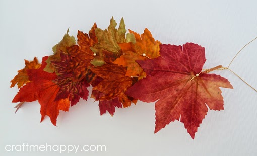 How to Wire an Autumn Leaf Headband | Craft me Happy!: How to Wire an ...