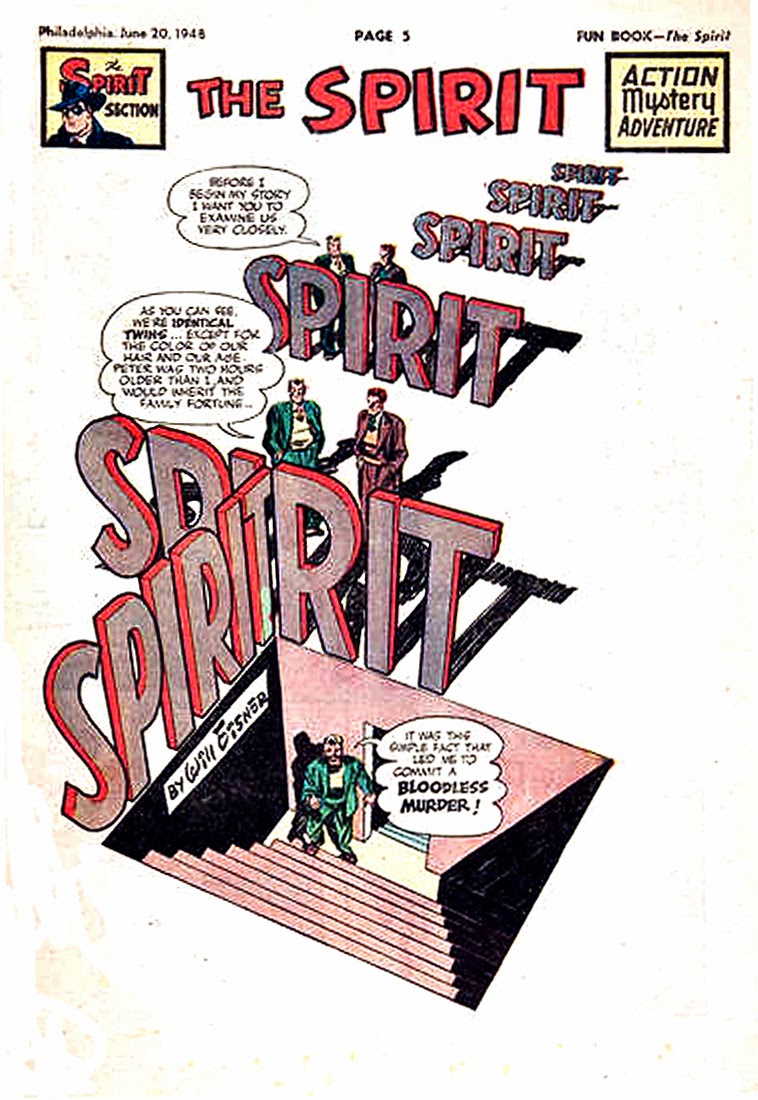 LA CANCIÓN DE TRISTAN.: Las splash-pages de The Spirit (y 3) Las ...