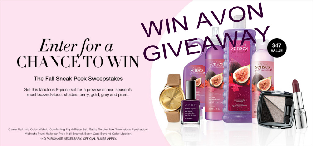 Avon Fall Sweepstakes - Beauty With Mary
