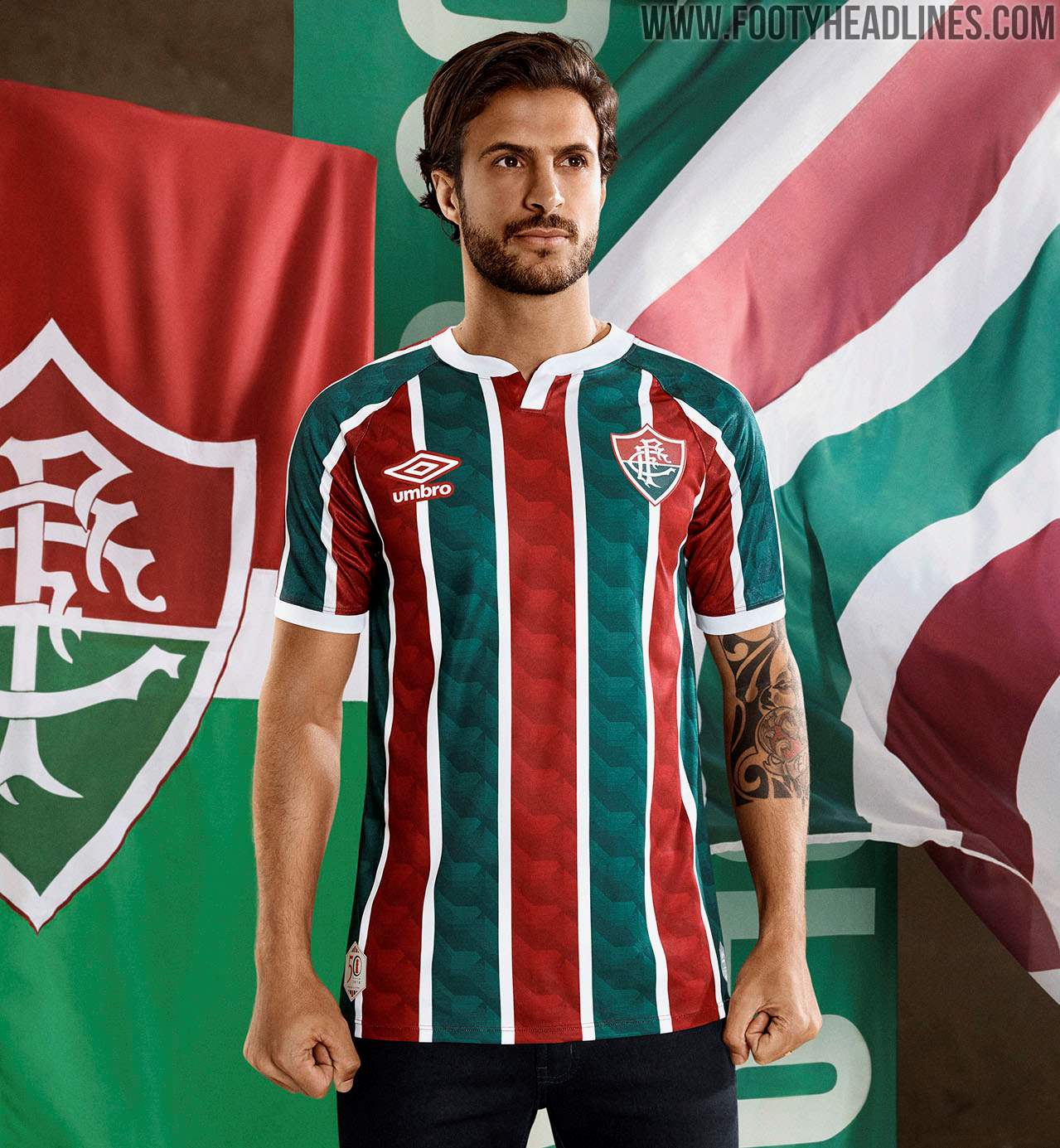 No More Under Armour - Umbro Fluminense 2020 Home, Away & Goalkeeper ...