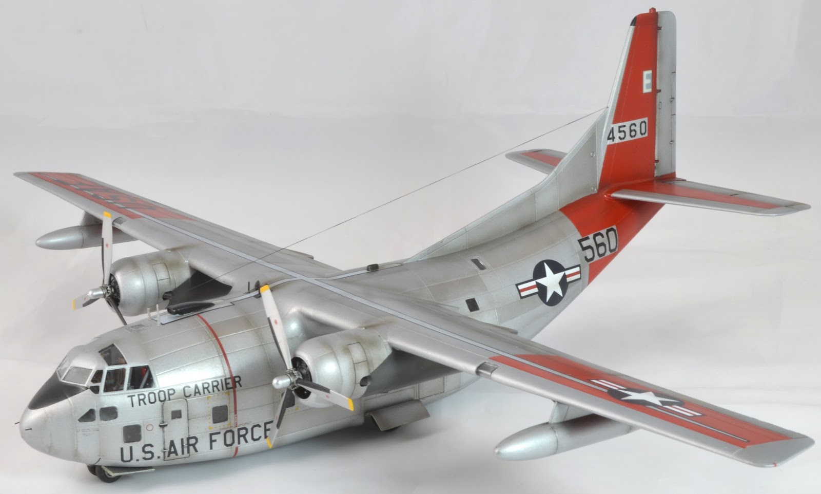 BoweModels: Roden 1/72 Fairchild C-123B Provider