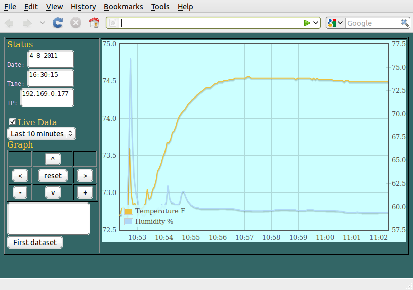 Maker Projects: Temperature and Humidity Sensor Network Details