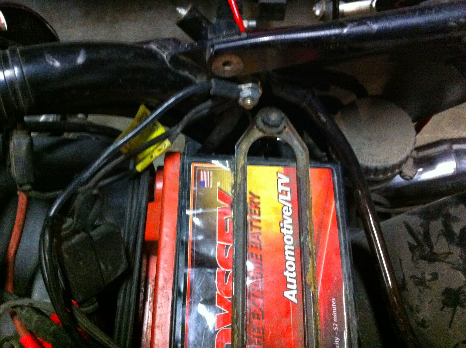 Richard's Page: Relocating the Battery to the Sidecar