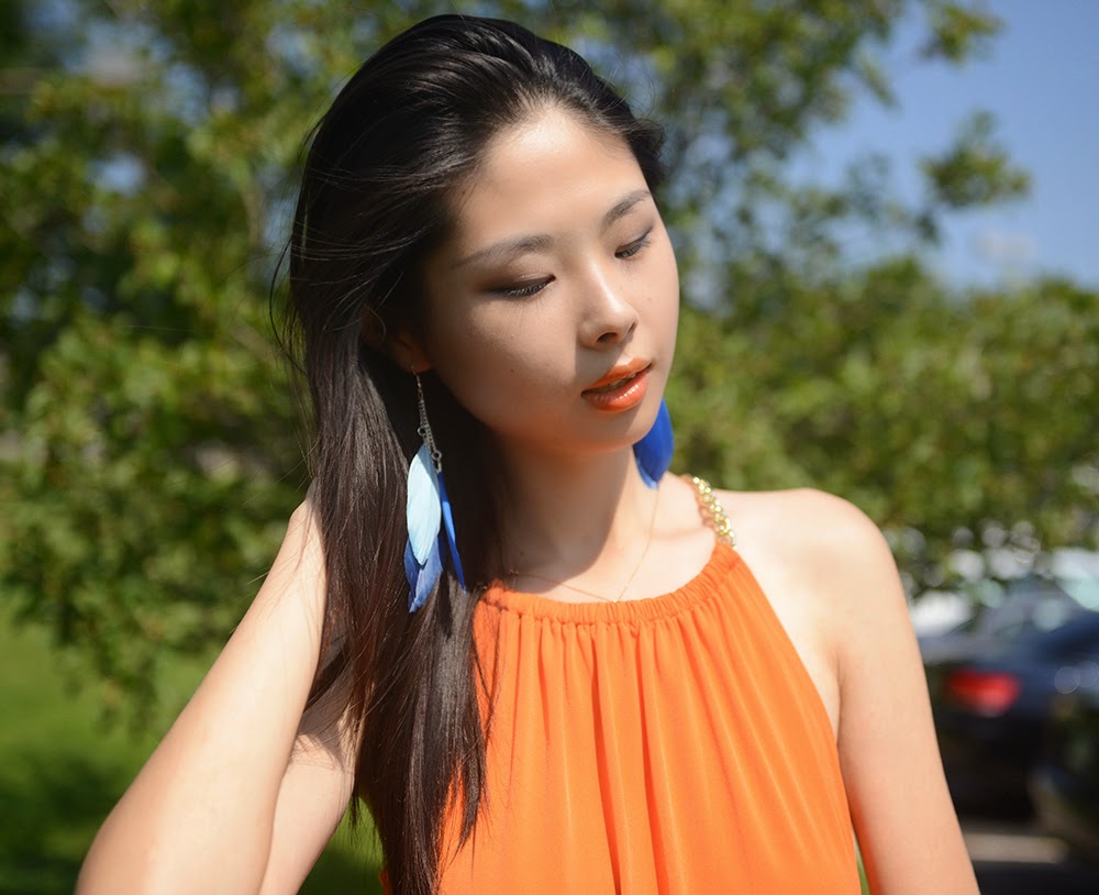 Fiouna's Fashion Feast: Bright Orange OOTD