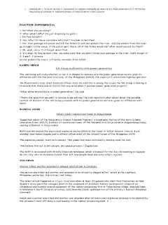 radio broadcasting script tagalog - philippin news collections