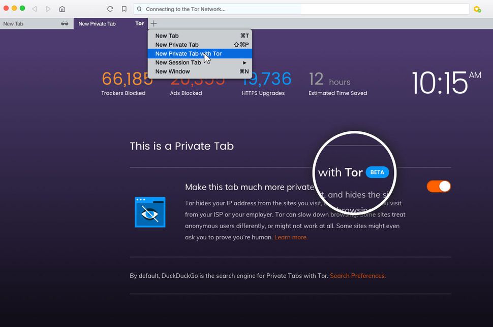 Brave browser ganha tabs privadas via Tor | Aberto até de Madrugada