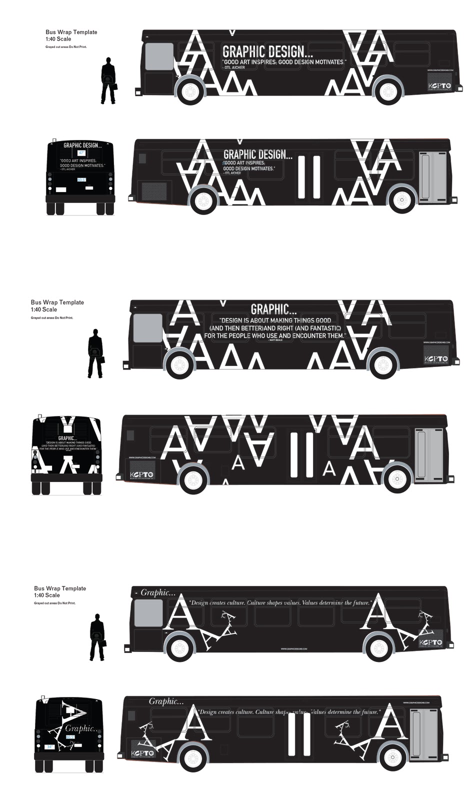 Eli Sebastian Brumbaugh: Typographic Campaign - Buses & Billboards ...