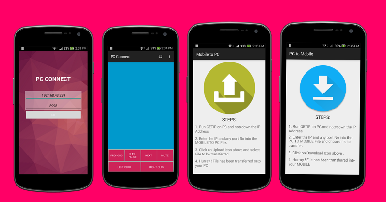 GitHub - subhamG98/PC-CONNECT: Allows Android users to control their PC ...
