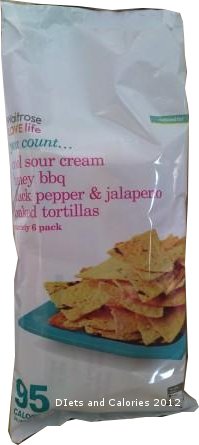Diets and Calories: Waitrose Reduced Fat Tortilla Variety Packs