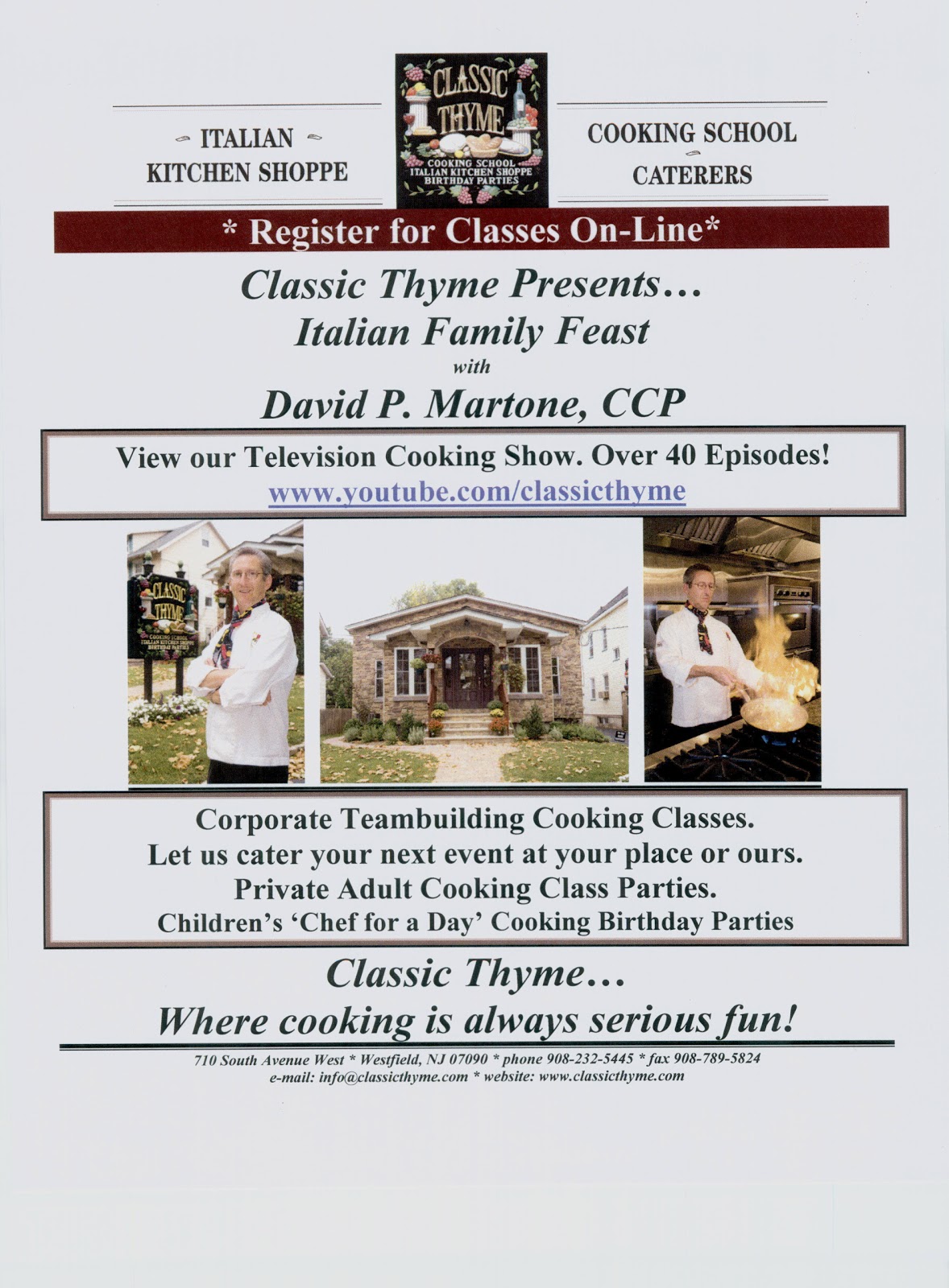 According to Chef David Martone