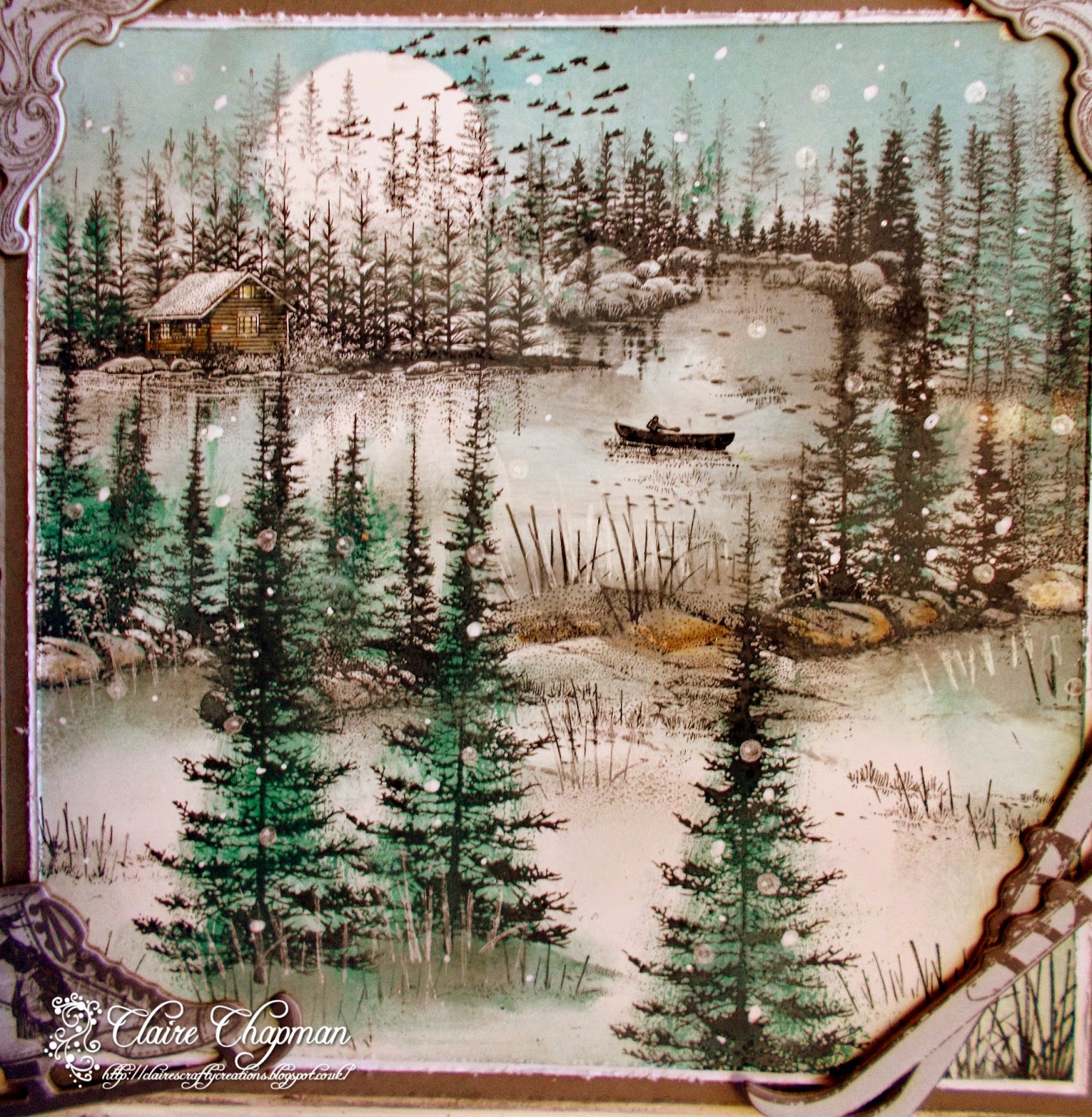 Claire's Crafty Creations: Winter Scene at Craft a Scene