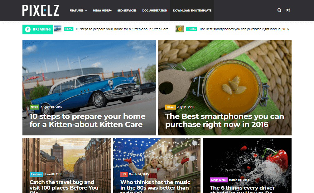 Templatesyard PixelZ Blog Template Blogger Premium Gratis Templatesyard PixelZ Blog Template Blogger Premium Gratis