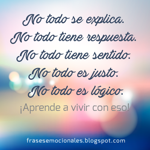 Aprende a vivir con eso Aprende a vivir con eso
