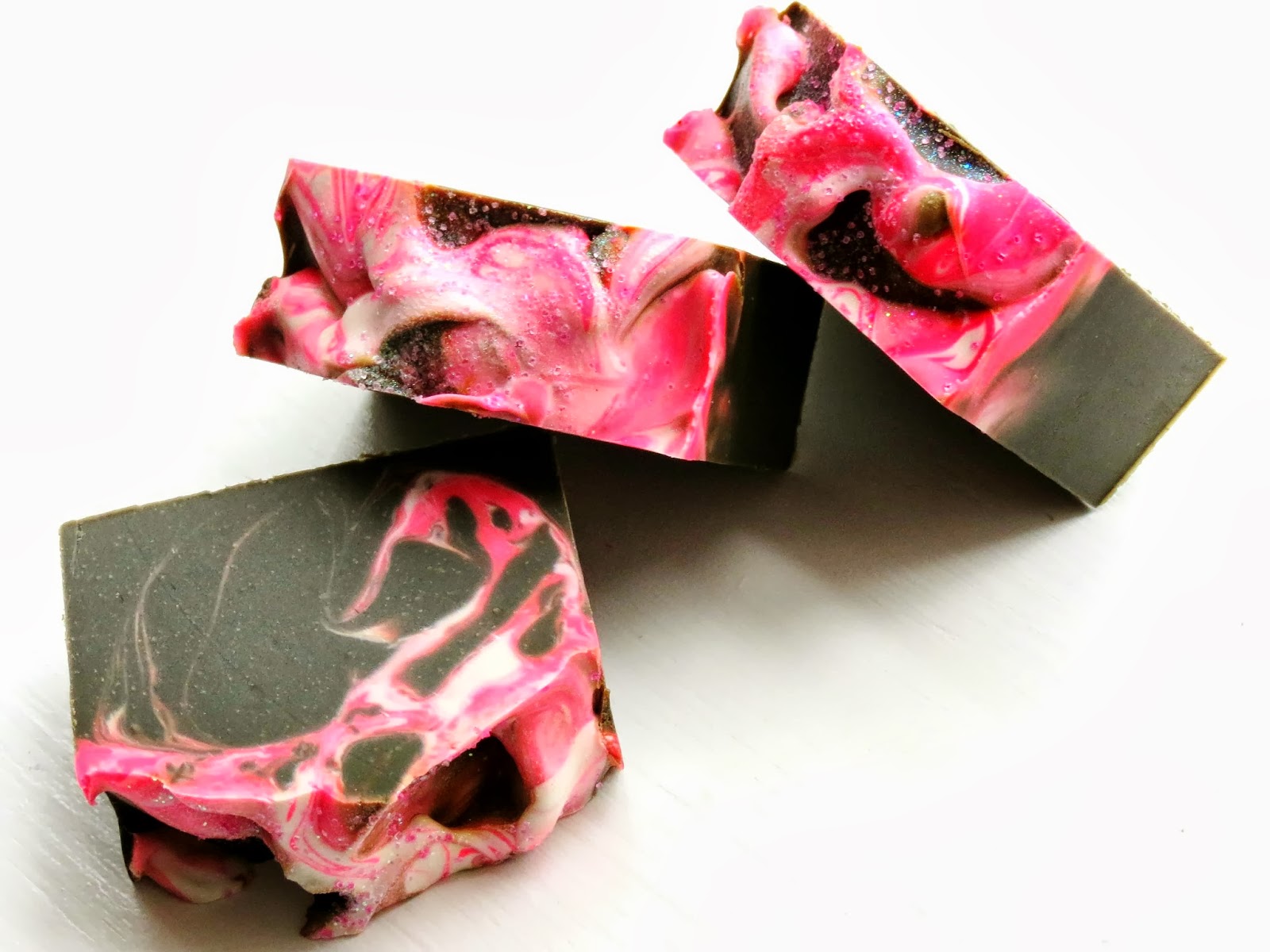 Petals Bath Boutique: On the Curing Rack Pink Sugar & Blue Sugar ...