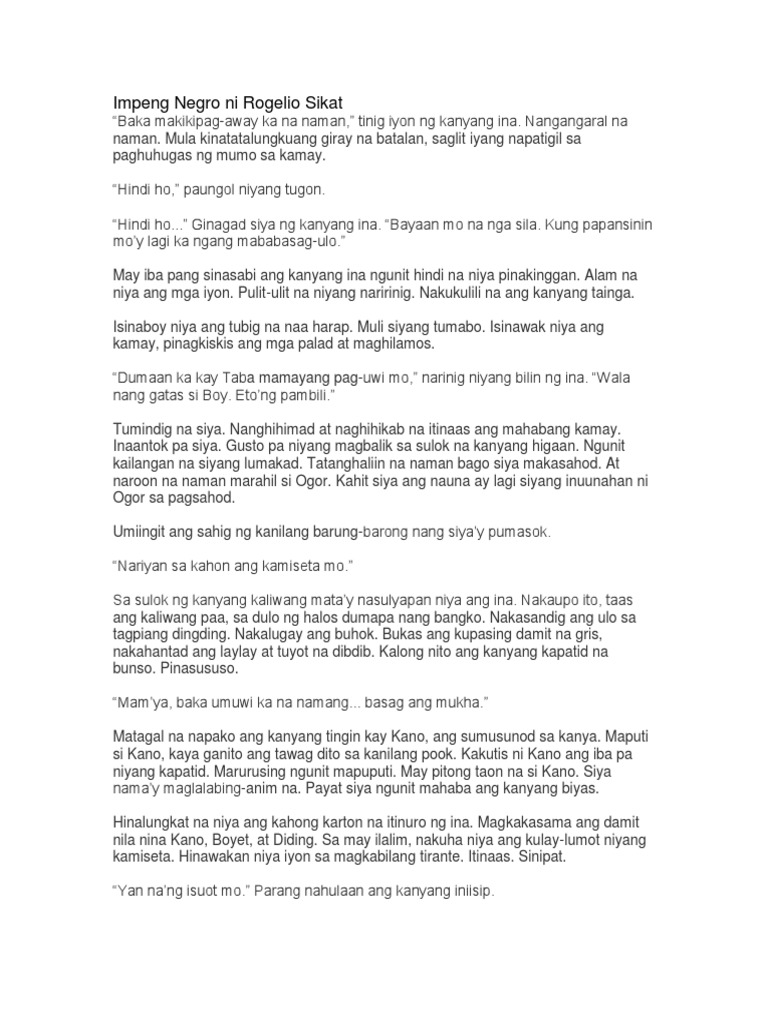 impeng negro - philippin news collections