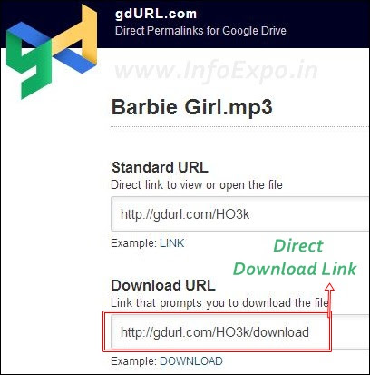 How to Create Direct Download Link for Google Drive Files - InfoExpo.in ...