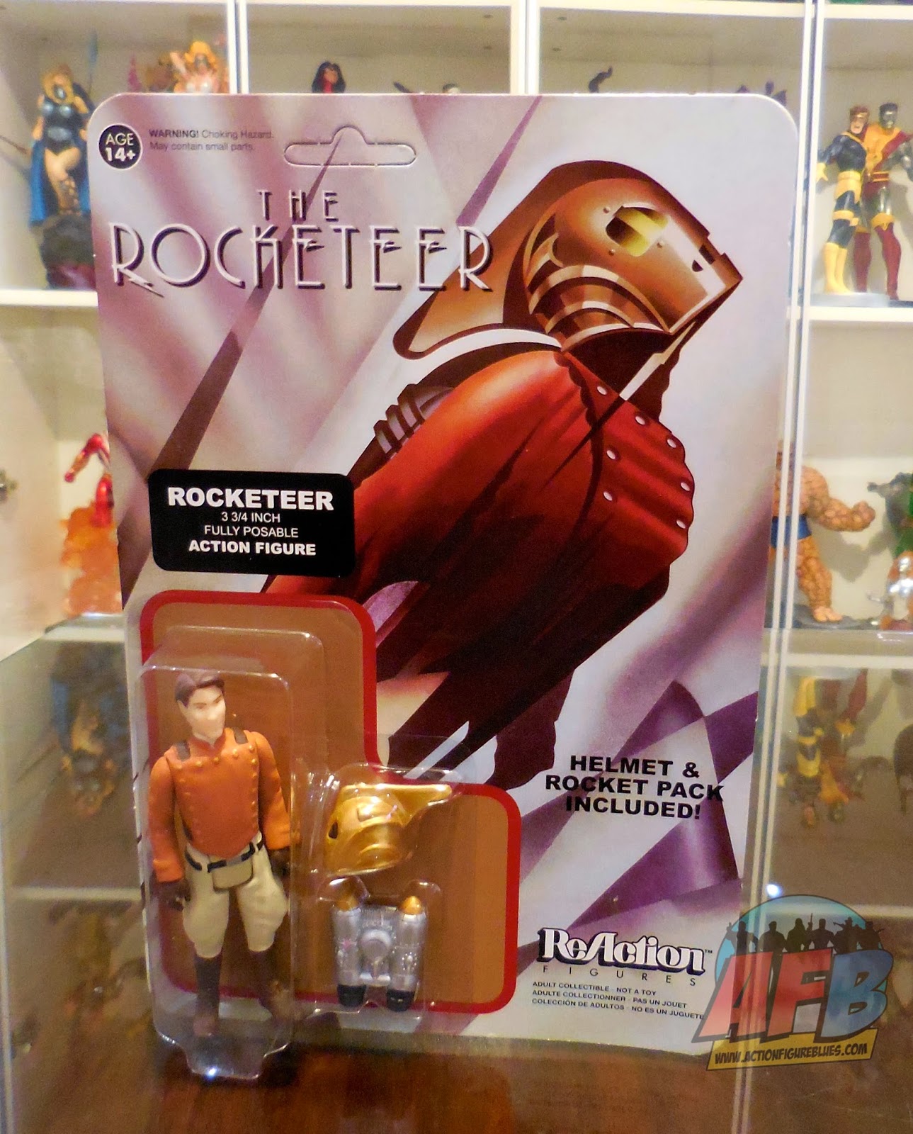 Action Figure Blues: Review: Funko ReAction The Rocketeer 3 3/4" Figure