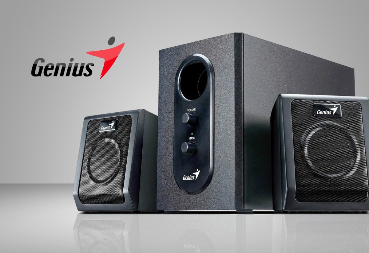 Tecnopc Service: PARLANTES GENIUS SW 2.1 355 Con Subwoofer