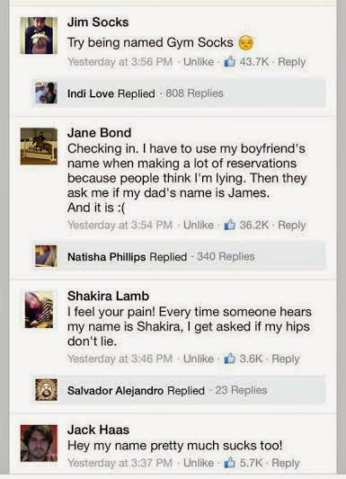 When parents sometimes name their kids embarrassing names...