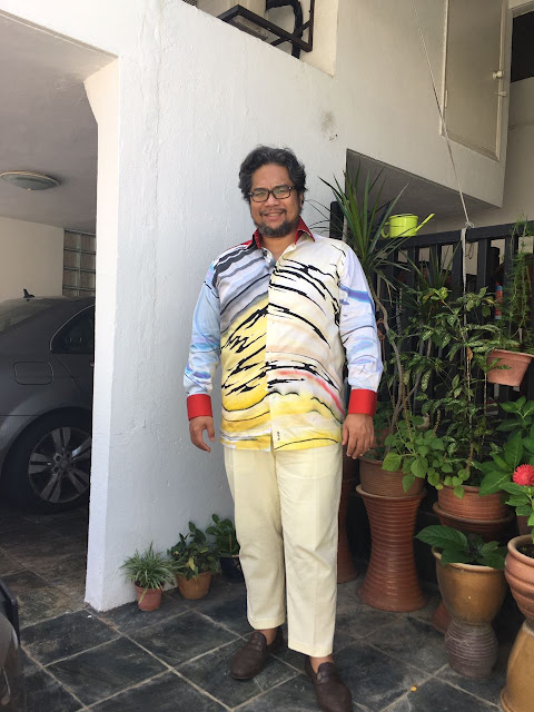 A Malaysian Man: How should a formal Batik Shirt fit