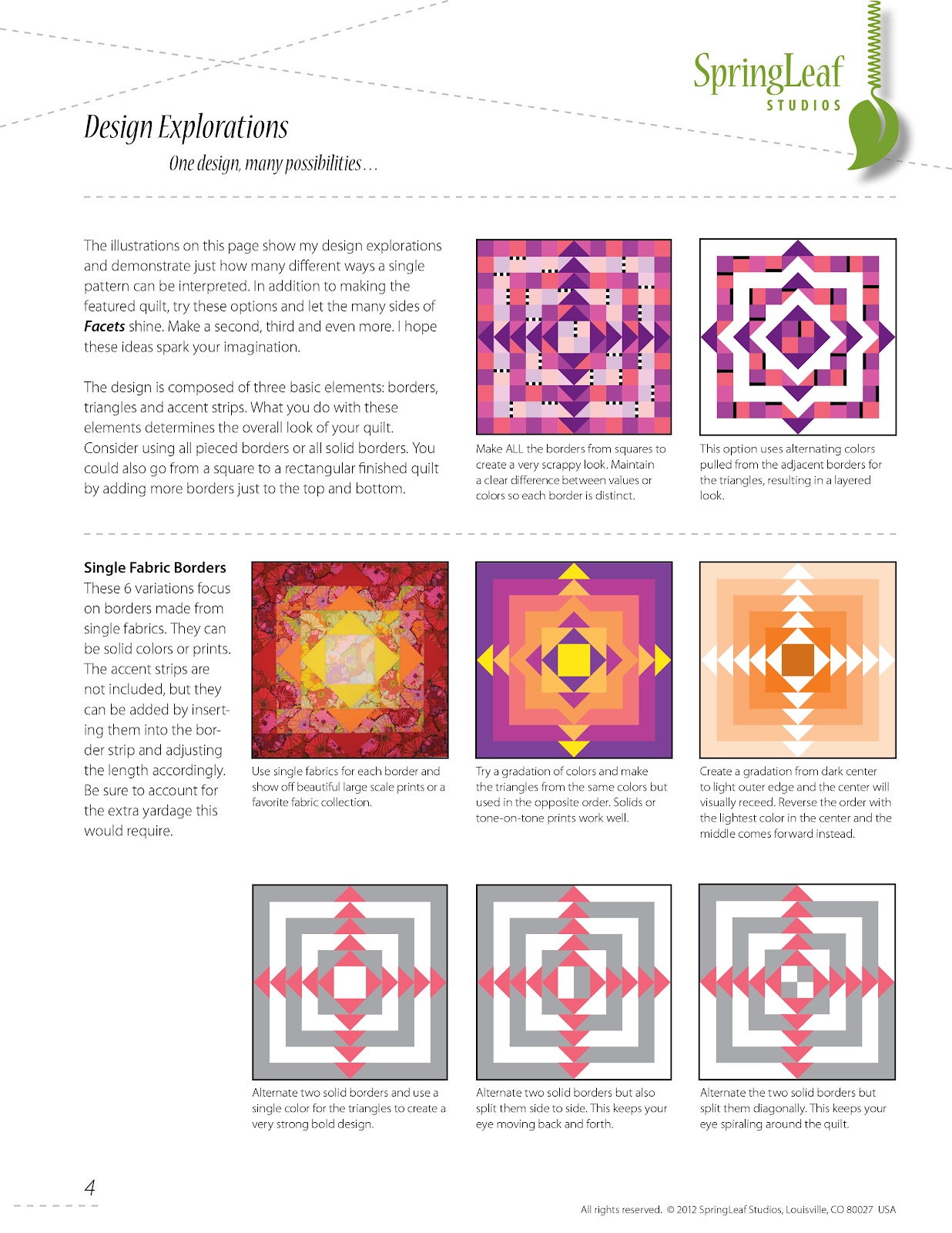 SpringLeaf Studios: My First Pattern!