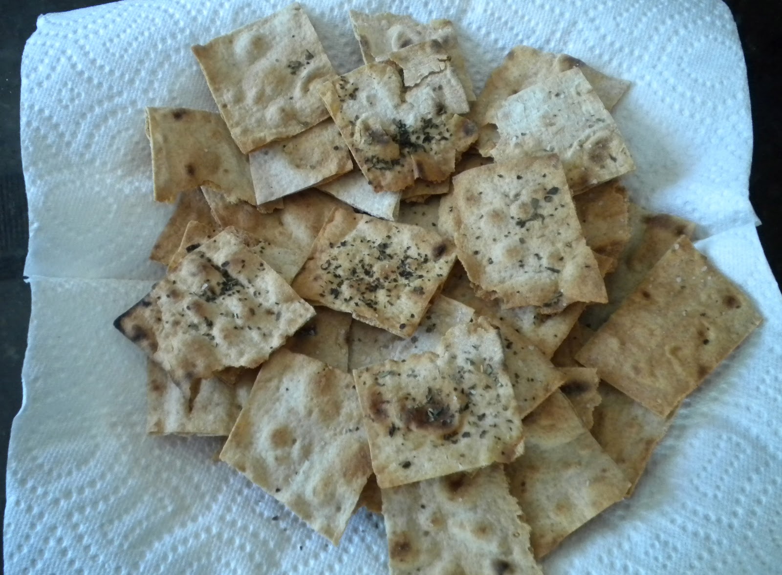 Nunu's Kitchen: Baked Lavash Chips