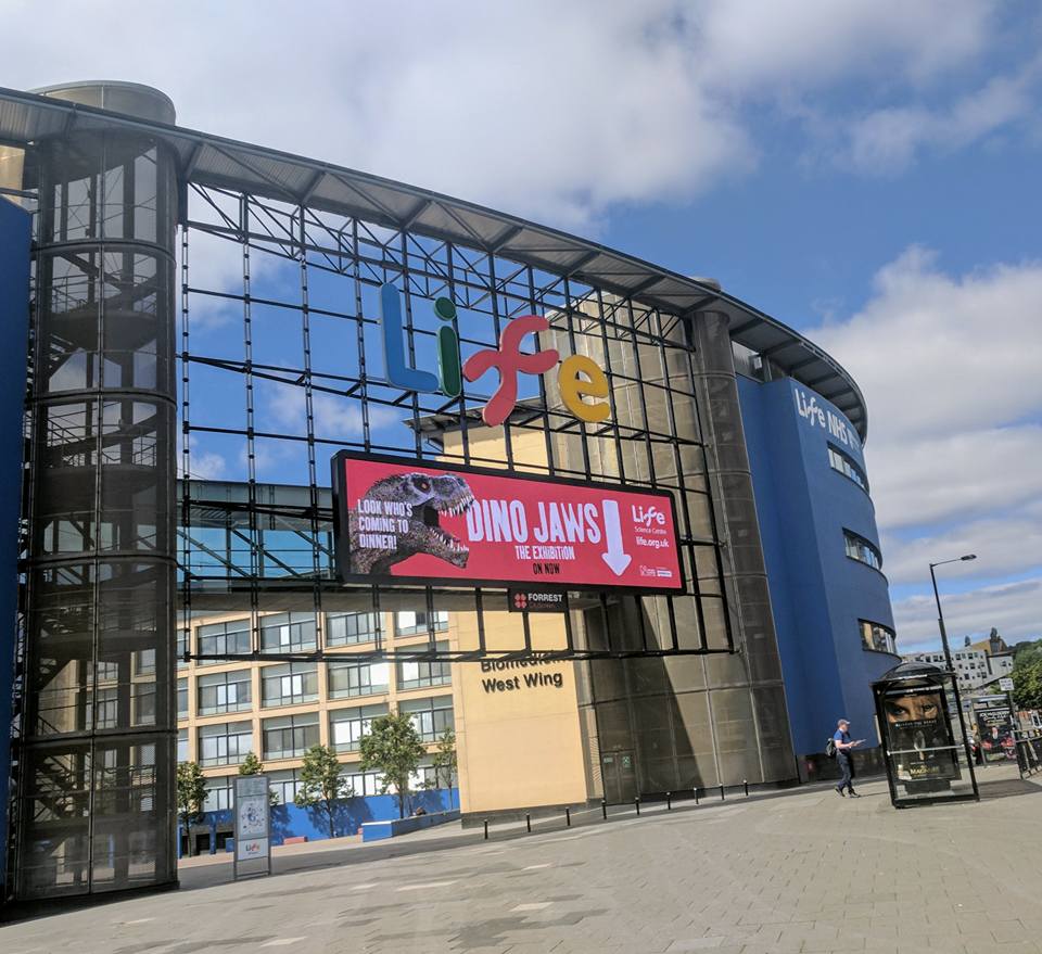 Visiting Dino Jaws at Life Science Centre Newcastle with Older Children ...