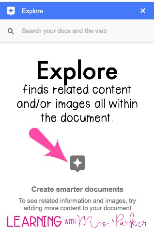 Using the Explore Tool with Young Learners - Learning With Mrs. Parker