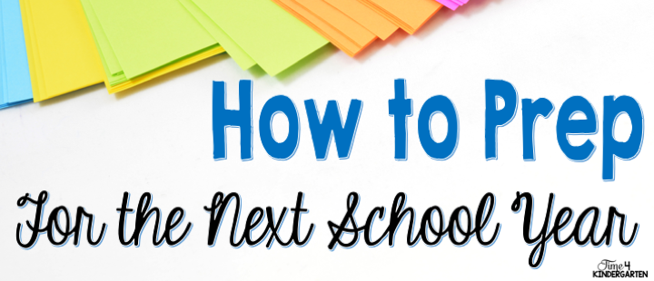 How to Prepare for the Next School Year | Time 4 Kindergarten