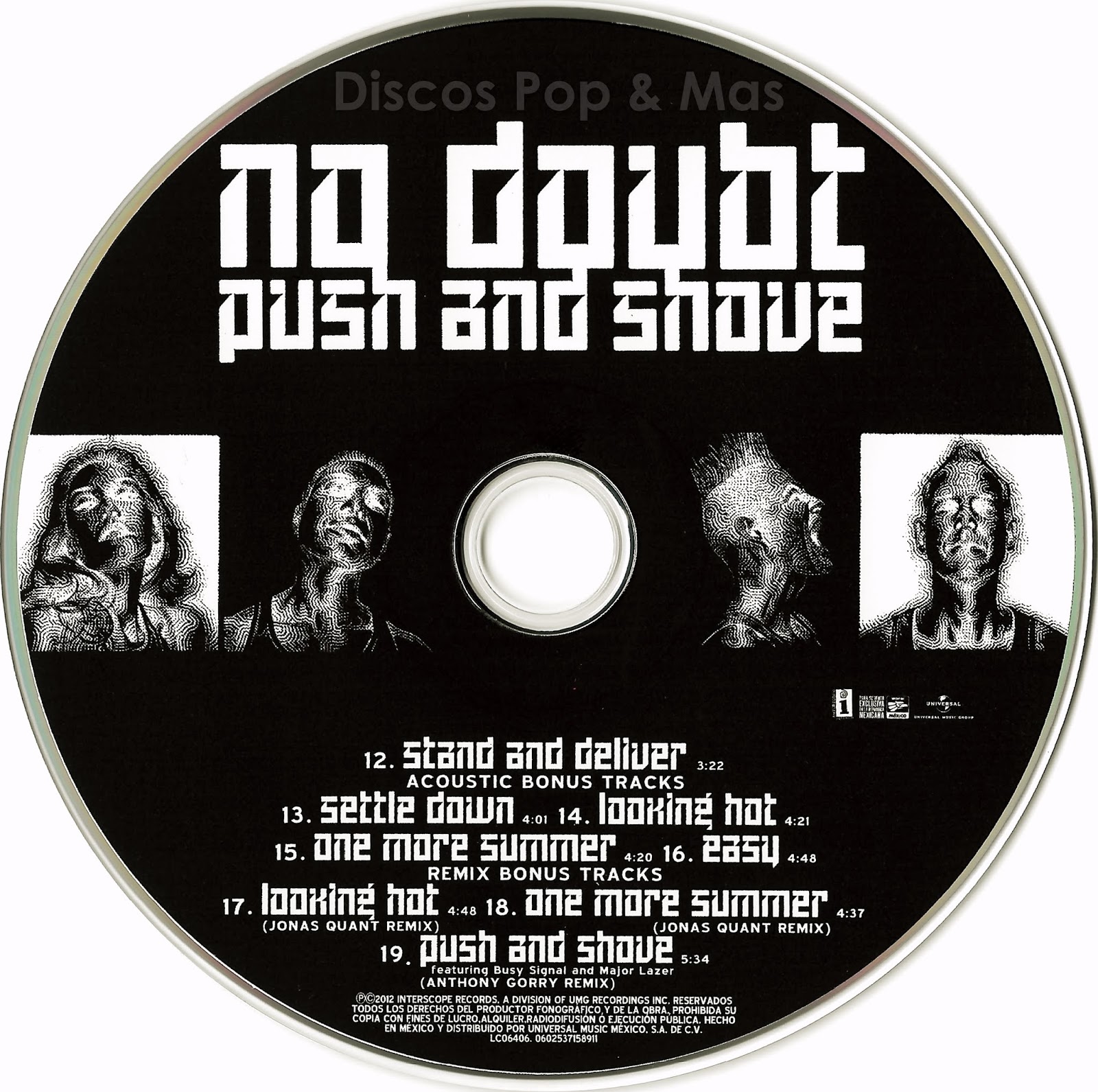 Discos Pop & Mas: No Doubt - Push and Shove (Deluxe)