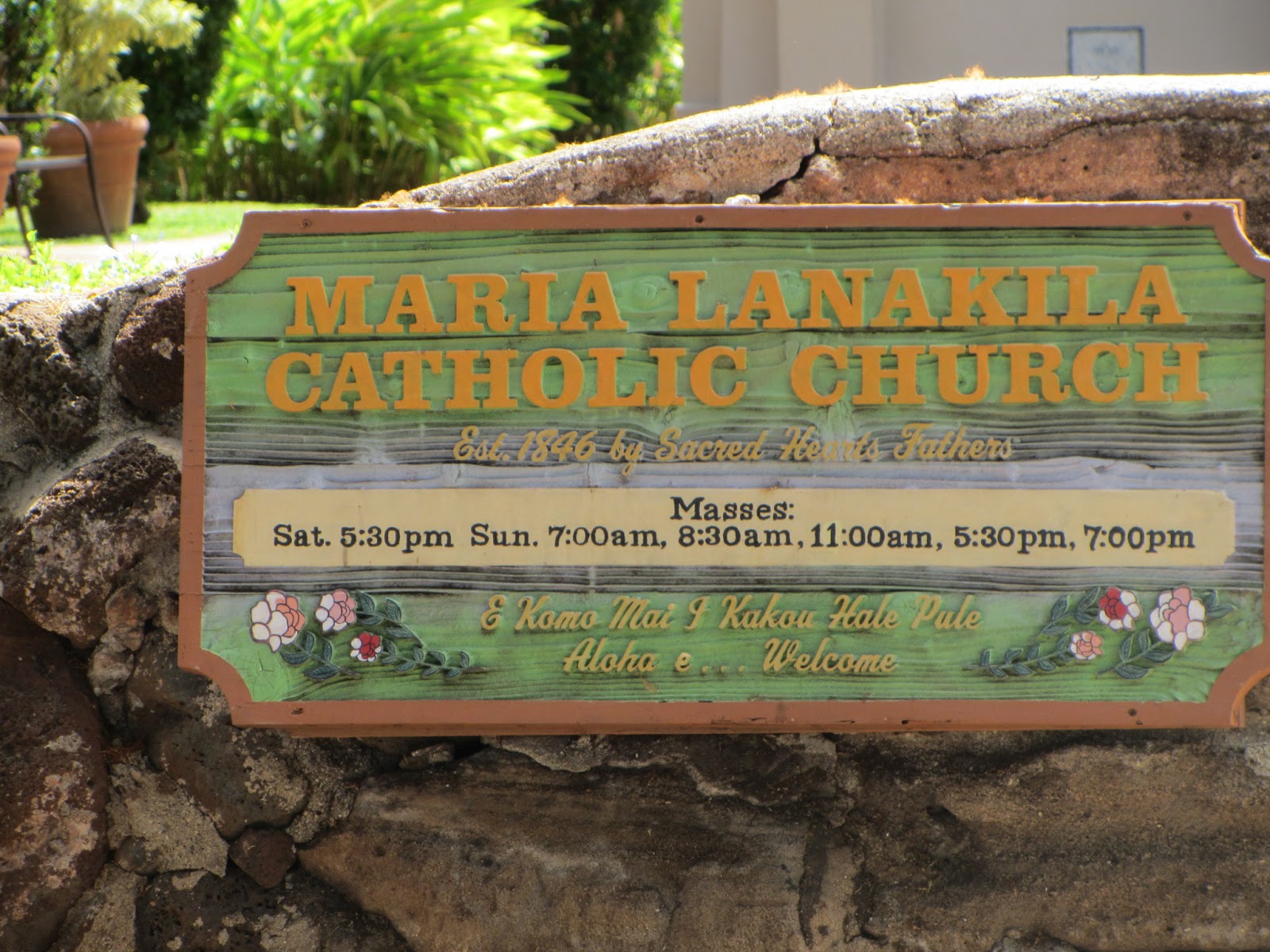 Churches of the West: Maria Lanakila Catholic Church, Lahaina Maui Hawaii