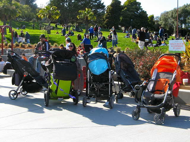 Playground with a View (and need of stroller valet)