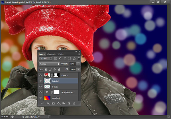 PhotoEffect: How to Create a Bokeh Effect in Photoshop