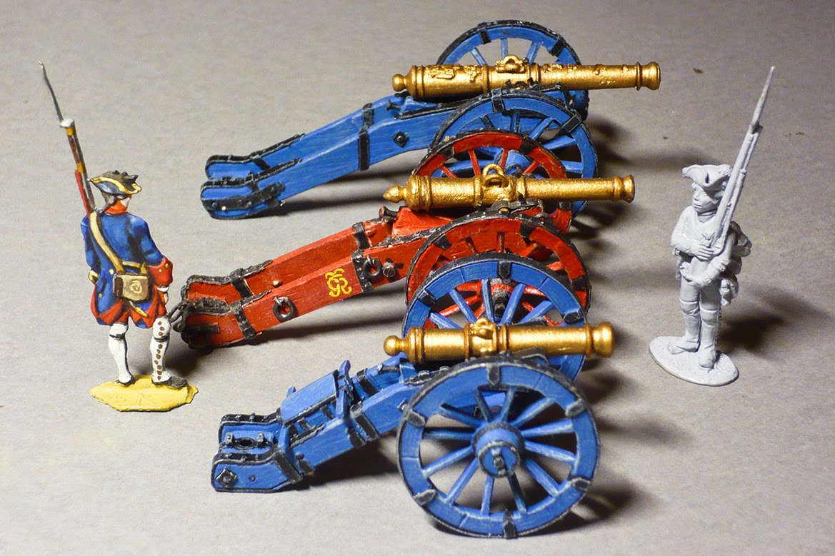 My Seven Year's War: My SYW French Gun Models