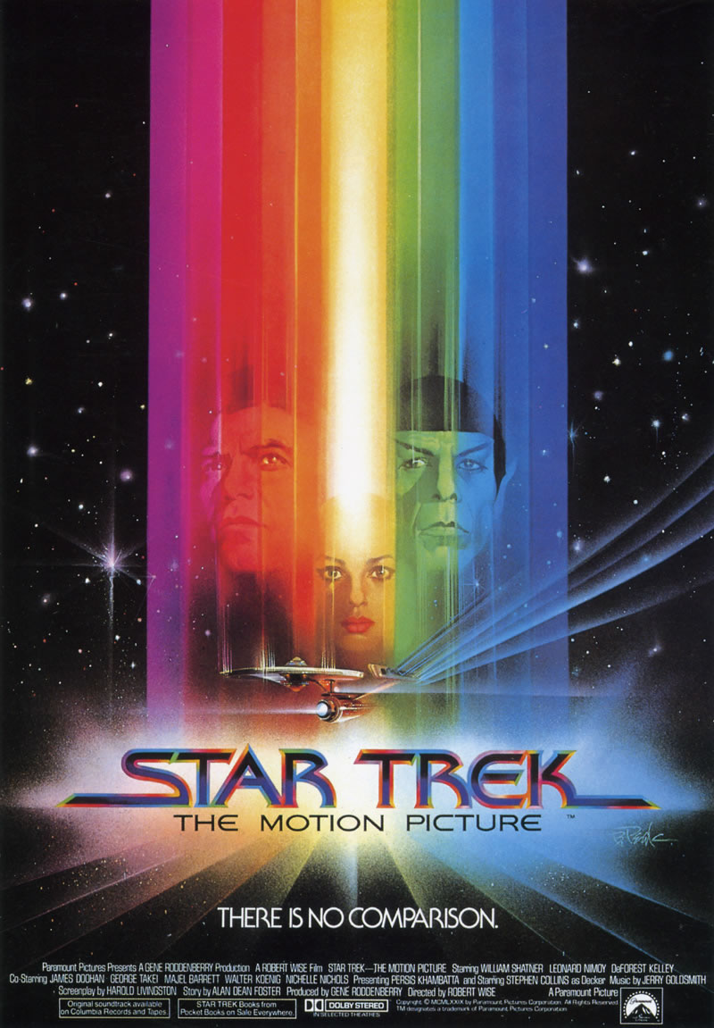 The Geeky Nerfherder: Movie Poster Art: Star Trek The Motion Picture (1979)