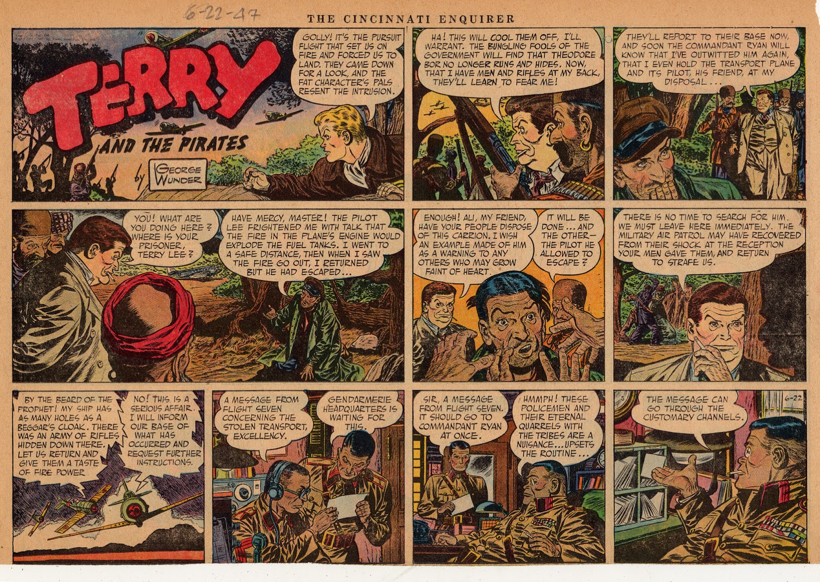 vozwords: MILTON CANIFF- Terry and the Pirates