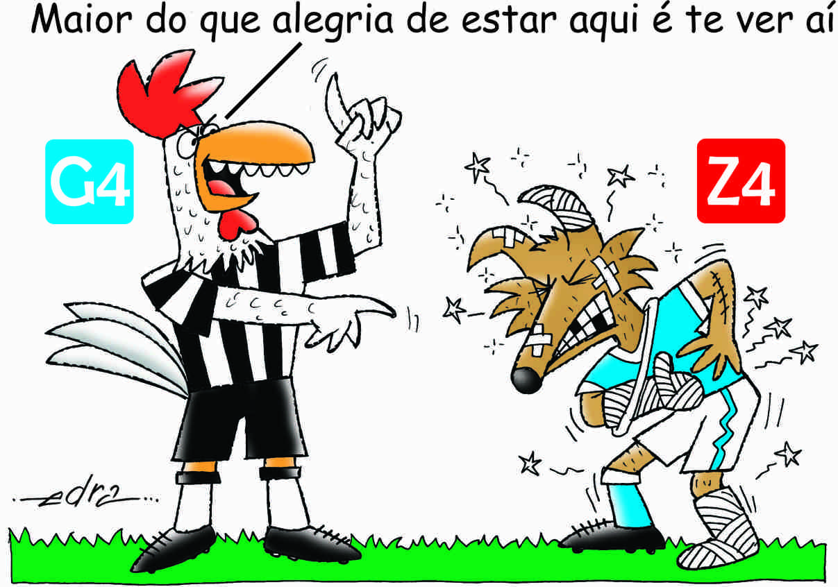 SÓ FUTEBOL - CHARGES