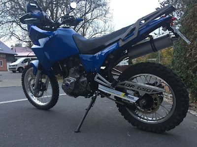 Der SUZUKI DR RALLYE & DR CUSTOM BIKE BLOG: Die Blaue Mauritius - DR ...