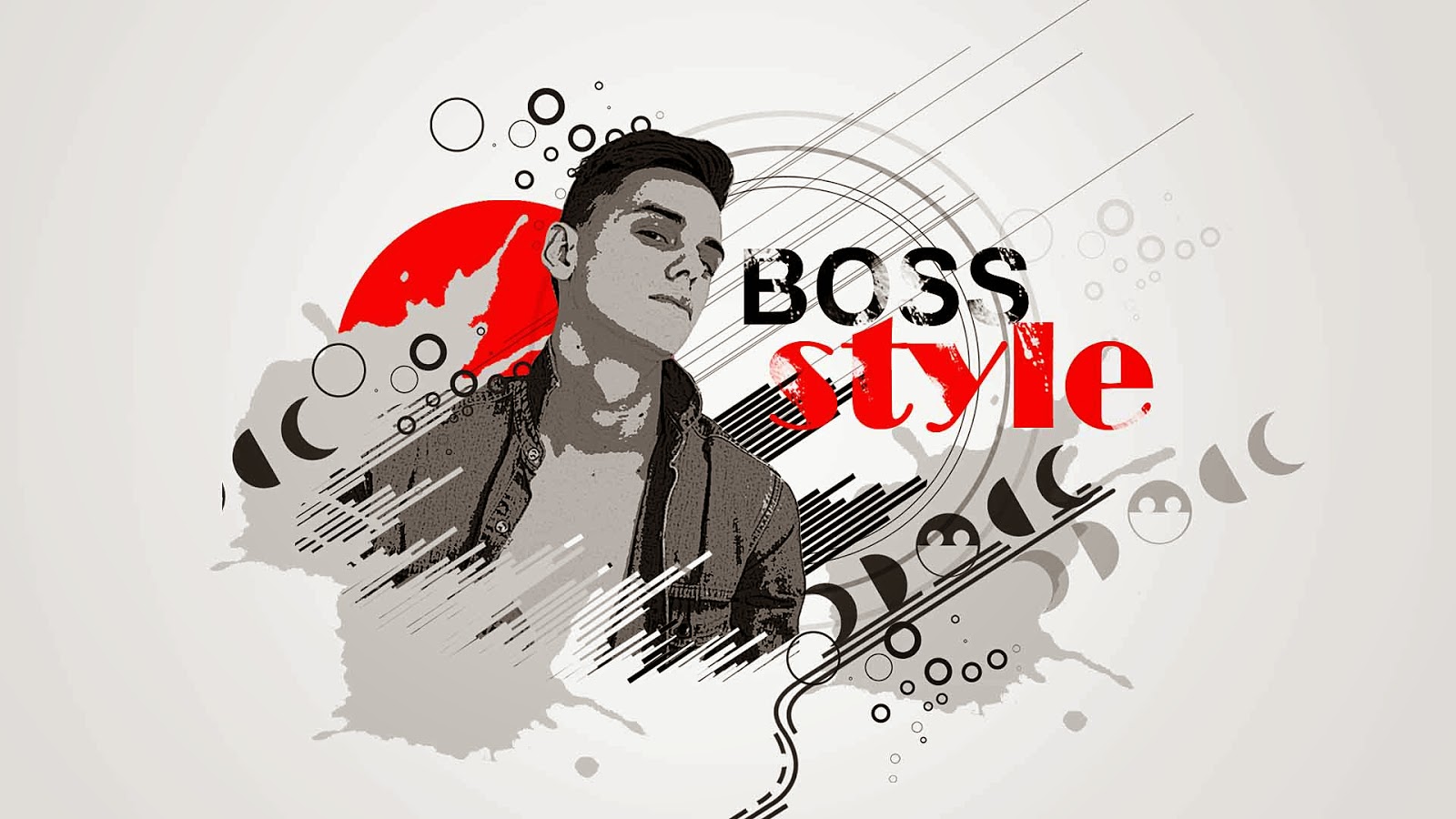 Abstract Photoshop Tutorial - Boss Style (click3d)