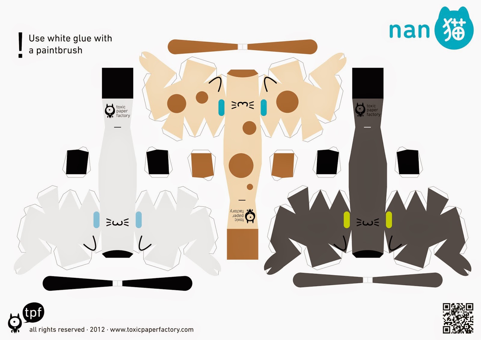 Kumpulan Papercraft terbaik: Blog_Paper_Toy_papertoys_Nanoneko_Toxic ...